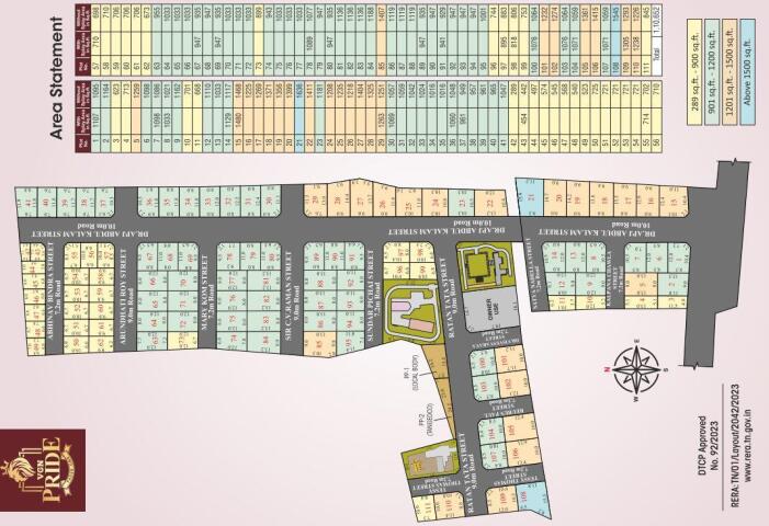 VGN Pride Padur, Chennai Resale Price List, Brochure, Floor Plan ...