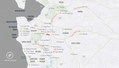 Vianaar Homes La Zorita Map - Anjuna, North Goa Location Map