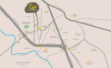 Vighnaharta Group Vighnaharta Life Canvas Map - Mamurdi, Pune Location Map