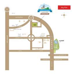 Vijay Enterprise and Ratnam Builders Race Course Lake View Map ...