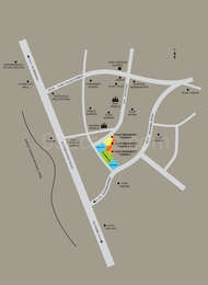 Vijay Group Builders Vijay residency Map - kavesar, Thane West Location Map
