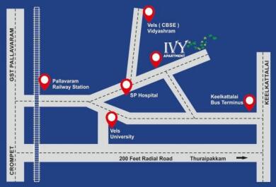 Vijay Housing Chennai Vijay Housing Ivy Map - Pallavaram, Chennai ...