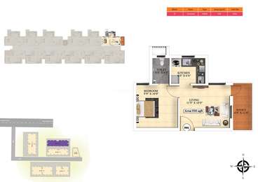 1 BHK / Bedroom Apartment / Flat for rent in Vijay Raja Ideal Homes ...