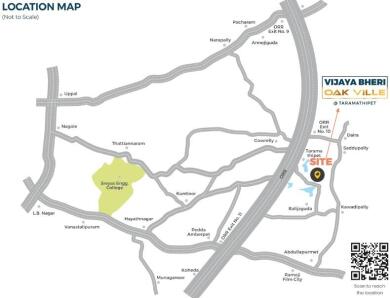 Vijaya Bheri Realtors Vijaya Bheri Oak Ville Map - Taramatipet ...