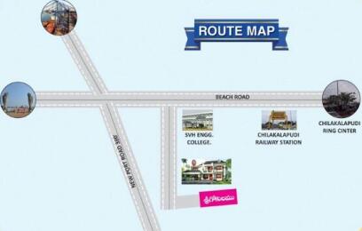Virinchi Townships Virinchi gokulam Map - Chilakalapudi, Machilipatnam ...