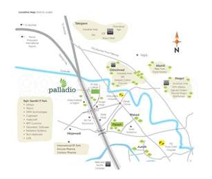 Vilas Javdekar Developers Vilas Javdekar Palladio Map - Tathawade, Pune Location Map