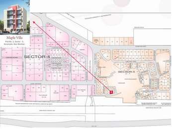 Villa Infra Project Maple Villa Map - Karanjade, Navi Mumbai Location Map