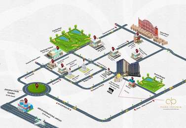 Manglam Group Builders Manglam Park Infinia Map - Raja Park, Jaipur ...