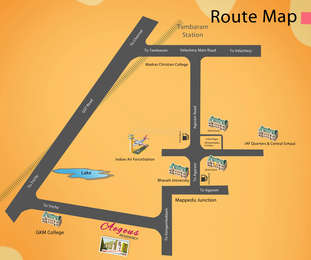 VIP Housing VIP Aegeus Residency Map - Selaiyur, Chennai Location Map