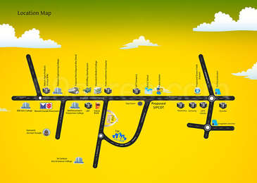 VIP Housing Urban Buzz Map - Sunguvachatram, Kanchipuram Location Map
