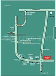Vishal Infrastructure Vishal Kanchan Ganga Map - Hingna, Nagpur ...