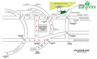 Vishal Projects Builders Vishal Sanjivini Map - Tukkuguda, Hyderabad ...