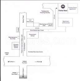 Vishal Promoters and Builders Vishal Nest Map - Jakkur, Bangalore North ...
