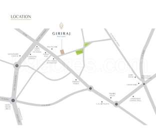 Vishnu Developers Ahmedabad Vishnu Giriraj Horizon Map - Gulbai Tekra ...