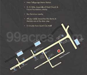 Vishnu Group Vishnu Paradise Map - Bansdroni, Kolkata Location Map