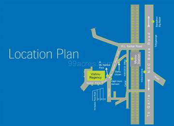 Vishnu Group Vishnu Regency Map - Bansdroni, Kolkata Location Map