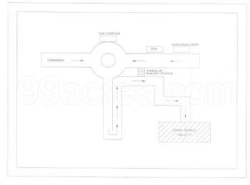 Vishnu Realty Vishnu Sai Krishna Map - Vandalur, GST Road Location Map