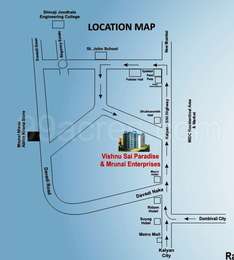 Vishnu Sai Construction and Mrunal Enterprises Vishnu Sai Paradise Map ...