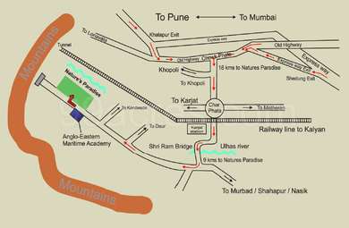Vishwa Real Estate Company Natures Paradise Map - Karjat, Mumbai Beyond ...