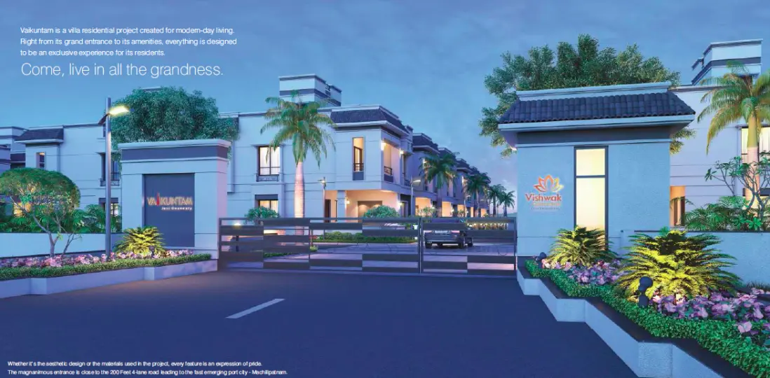 Vishwak Constructions Vishwak Vaikuntam Photos - Kankipadu, Vijayawada ...