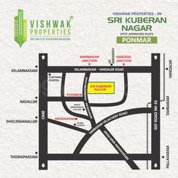 Vishwak Properties Vishwak Sri Kuberan Nagar Map - Vandalur Kelambakkam ...