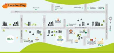 Vishwavinayak Developers Mahalaxmi 16 Hill Winds Map - Wadachi Wadi ...