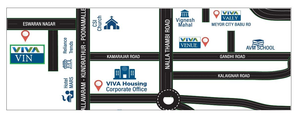 Viva vin Pammal, Chennai South | Price List & Brochure, Floor Plan ...