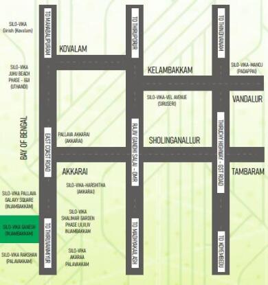 VLMAKS Homes and One Step Realty One Step Silo Vika Ganesh Map ...