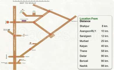 VMC Developers VMC Vihang City Map - Shahapur, Mumbai Beyond Thane ...