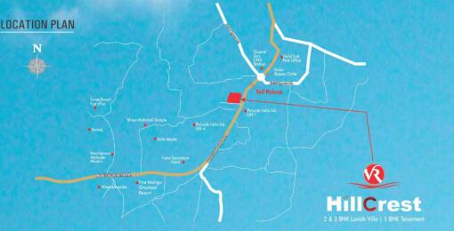 VR Group VR Hillcrest Map - Halol, Vadodara Location Map