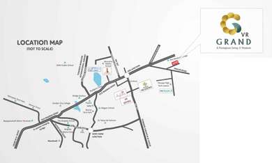 VR Ventures VR Grand Map - Hoskote, Bangalore Location Map