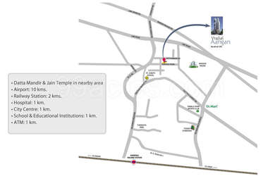 Vraj Group Vrajlal Aangan Map - Dahanukar Wadi, Mumbai Andheri-Dahisar ...