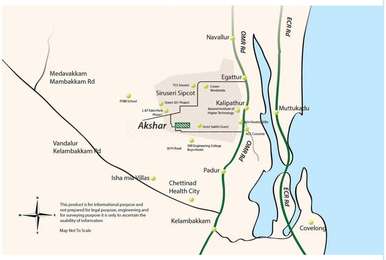 VRB Housing Solutions VRB Akshar Twin Villas Map - Siruseri, Chennai ...