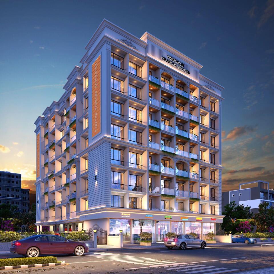 Vrindavan Chandar Heights Pushpak Nagar, Navi Mumbai | Price List ...