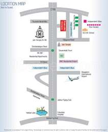 VRP Developers VRP Prakruthi Enclave Map - Devanahalli, Bangalore ...