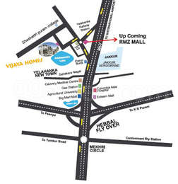 VRSP Projects VRSP Vijaya Homes Map - Yelahanka New Town, Bangalore ...