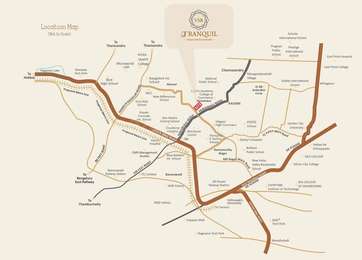 VSR Ventures VSR Tranquil Map - Horamavu, Bangalore Location Map