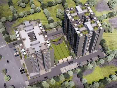 3 BHK / Bedroom Apartment / Flat for rent in Vyapti Vandematram Fabula Gota Ahmedabad - 1611 Sq ...