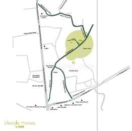 The Wadhwa Group and Narang Realty Wadhwa Life Style Homes Map ...