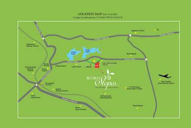 WeFour Estates WeFour Beverly Slopes Map - Balapur, Hyderabad Location Map