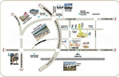 Westcity Developers and Promoters Westcity Swarna Dhaara Map ...