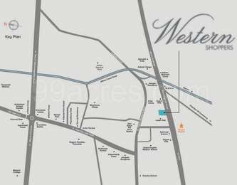 Western Group Surat Western Shoppers Map - Althan, Surat Location Map