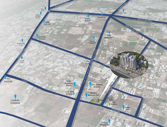 Western Group Surat Western Vesu Point Map - Vesu, Surat Location Map