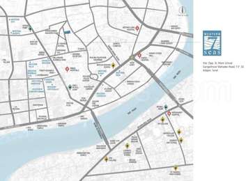 Western Group Surat Western 7 Seas Map - Adajan, Surat Location Map
