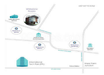 Whitestone Projects Whitestone Rosario Map - Whitefield, Bangalore East ...