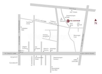 The Construction Company And Wishpark Infra LLP The Centrium Map ...