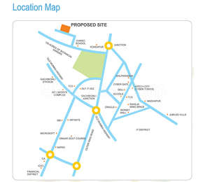 Xenofive Constructions Xeno Pearl Map - Serilingampally, Hyderabad ...