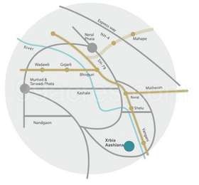 Xrbia Aashiyana Map - Vangani, Mumbai Beyond Thane Location Map