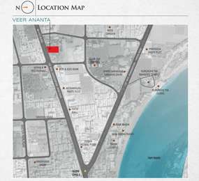 Yaksha Corporation Yaksha Veer Anantta Map - Adajan, Surat Location Map