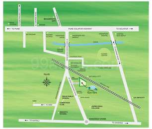 Yash Associates Yash Ravi Park Map - Hadapsar, Pune Location Map